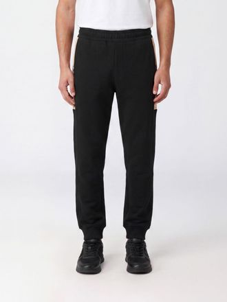 Burberry Pantalon de jogging slim en coton stretch avec bandes lat&eacute;rales