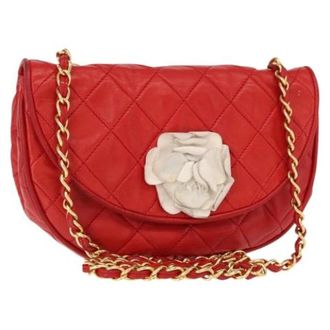 Chanel Sac bandouli&egrave;re Vintage Pre-owned - Femme - Pre-owned - Rouge - Taille: ONE Size