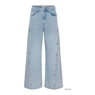 Gestuz Femme, Jeans, Bleu, Taille: W24 GZviva Barrel Jeans