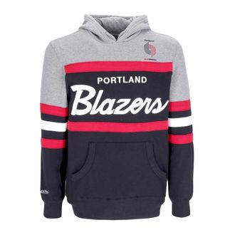Mitchell & Ness NBA Headcoach Hoodie Hardwood Classics - - Sweatshirts & Hoodies - Herren - Schwarzk - S