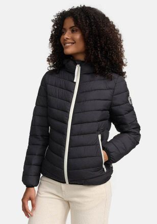 Marikoo Winterjacke Pack mich ein Mit Kapuze und Beutel zum Verstauen der Jacke