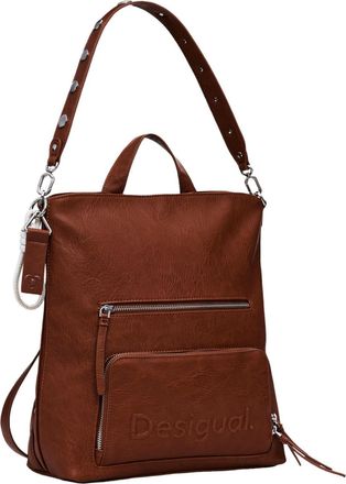 Desigual Womens Accessories PU Backpack MEDIUM, braun