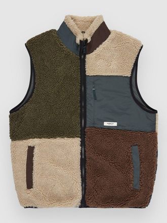 Element Lake Sherpa Weste multicolor