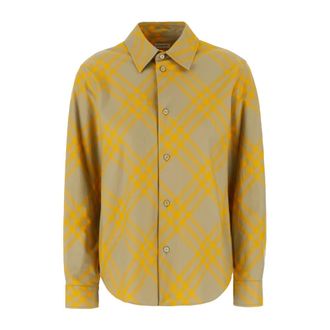 Burberry Femme, Blouses et Chemises, Jaune, Taille: 32 FR Checked Flannel Shirt