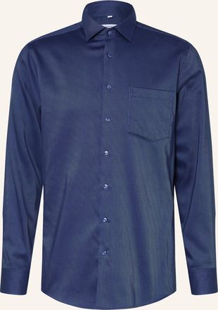 Seidensticker Seidensticker Hemd Regular Fit blau