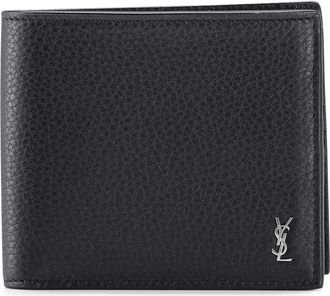 Saint Laurent Portemonnaies - Portemonnaie aus Leder - Gr. unisize - in Schwarz - f&uuml;r Damen