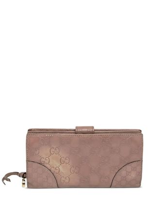 Gucci Portemonnaie mit Monogramm - Nude