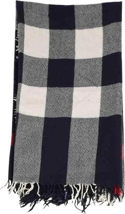 Burberry Pre-owned Wool Scarf - Homme - Pre-owned - Multicolore - Taille: ONE Size