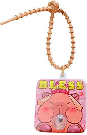 Generic Jolie breloque de sac &agrave; main, porte-cl&eacute;s mignon | D&eacute;coration de sac &agrave; dos pour soulager le stress Carpincho - Porte-cl&eacute;s suspendu pour femmes et homme