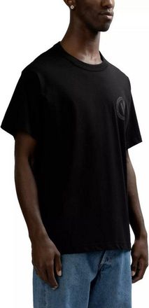 Versace Jeans Couture T-Shirt Herren Vemblem Retro Shirt V-Emblem-Logo, atmungsaktiv, Regul&auml;r Passform