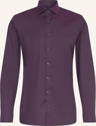 Olymp Hemd No. Six Super Slim lila