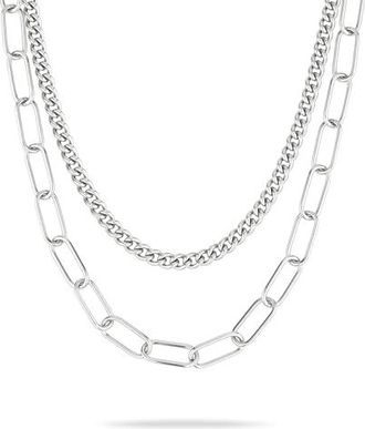 Liebeskind LJ-1380-N-53 Collier, Argenté