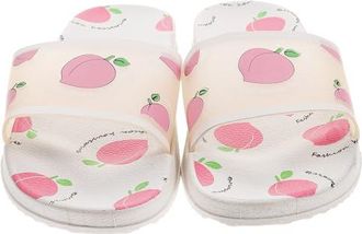 BESPORTBLE IMIKEYA Sandales de Plage D&Eacute;t&eacute; Femme Motif Fruit R&eacute;sistant Semelle Antid&eacute;rapante Pantoufles L&eacute;g&egrave;res Taille 38-39 P&ecirc;che Usage Int&eacute;rieur Ext&eacute;rieur