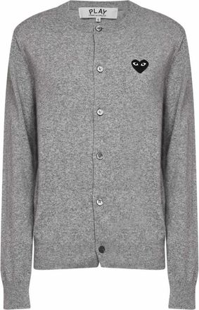 Comme Des Gar&ccedil;ons Femme, Pulls, Gris, Taille: 38 FR Cardigans