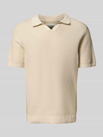 Jack & Jones Regular Fit Poloshirt mit V-Ausschnitt Modell CEASTON