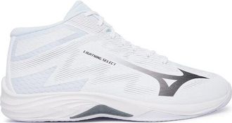 Mizuno Hallenschuhe Lightning Select Mid V1GA2675 Wei&szlig;