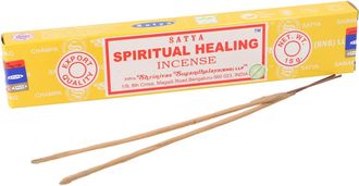 Guru Shop Satya Incense Räucherstäbchen, Indische Räucherstäbchen 15 g - Spiritual Healing, 21x4x2 cm
