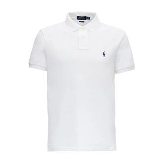 Polo Ralph Lauren Custom Fit Poloshirt - - Tops - Herren - Wei&szlig; - 2XL
