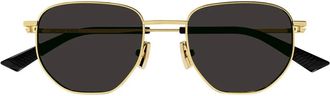 Bottega Veneta Pantos Lunettes de soleil - unisex - Accessoires - Jaune - Taille: 52 MM