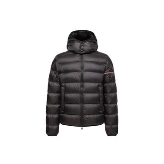 Moncler Moncler Doudoune Courte &Agrave; Capuche Ravenlock, Homme, Noir, Taille: 0
