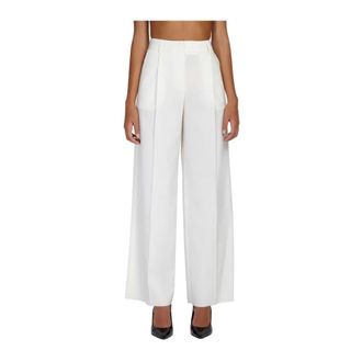 Doris S Cropped Hose - - Trousers - Damen - Wei&szlig; - L
