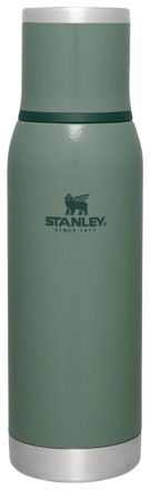 Stanley Adventure to Go Isolierter Reisebecher, 750 ml, auslaufsichere Edelstahl-Isolierflasche mit isoliertem Becherdeckel und spritzwasserfreiem Verschluss