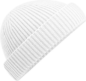 Beechfield B383R Harbour Beanie - White