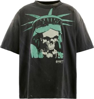 Saint Mxxxxxx t-shirt à imprimé graphique - Noir