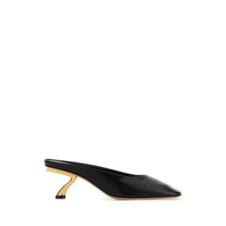 Ferragamo Femme, Chaussures, Noir, Taille: 39 1/2 EU Safi 55 Mules
