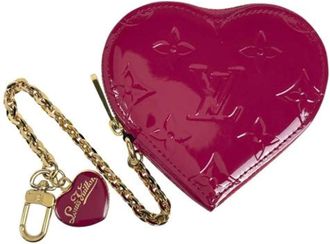 Louis Vuitton Pre-owned Monogram Vernis Coin Case - Femme - Pre-owned - Rose - Taille: ONE Size