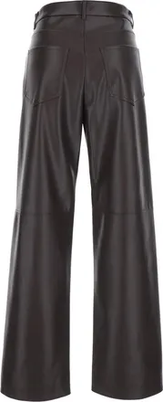 Max Mara Womens Pants Sospiro Brown Polyester Trousers