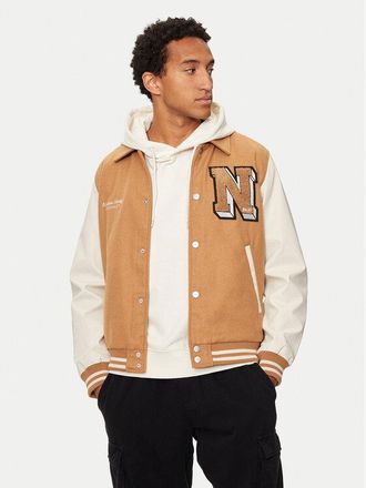 Jack & Jones Jack & Jones Bomberjacke Carter 12260455 Beige Regular Fit