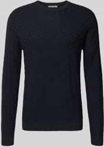 Only & Sons Regular Fit Strickpullover mit Strukturmuster Modell KALLE