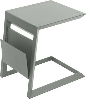 Hesperide Hesperide - Quadratischer Garten-Beistelltisch Allure lorbeergr&uuml;n 55 x 45 x 55cm aus Aluminium - Hesp&eacute;ride