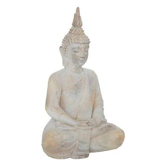 Atmosphera Atmosphera - Statuette Bouddha en r&eacute;sine H50cm