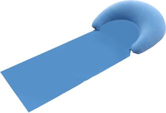 Generic Strandmatte - sandfeste Strandmatte f&uuml;r den Au&szlig;enbereich mit aufblasbarem Kissen, leichtes faltbares Schlafkissen | tragbare Single-Br&auml;unungsdecke, wa