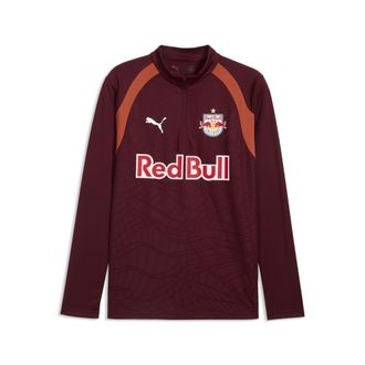 Puma Haut dentra&icirc;nement &agrave; col zipp&eacute; FC RB Salzburg Homme, Accessoires, Rouge, XXL