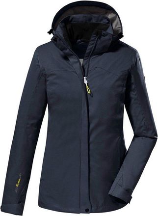 Killtec Outdoorjacke KOS 133 KG WMN JCKT wasserdichte Funktionsjacke in Kurzgröße: verkürzte Ärmel u Rumpf