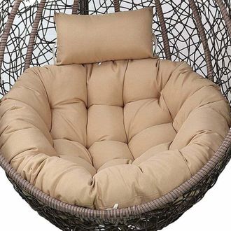 Gabrielle Gabrielle - Coussin De Chaise De Remplacement Panier Suspendu Coussins De Chaise Balan&ccedil;oire avec Appui-T&ecirc;te, Couleur Unie Ext&eacute;rieur Int&eacute;rieur &Eacute;pais