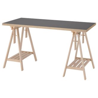 IKEA LAGKAPTEN / MITTBACK Schreibtisch