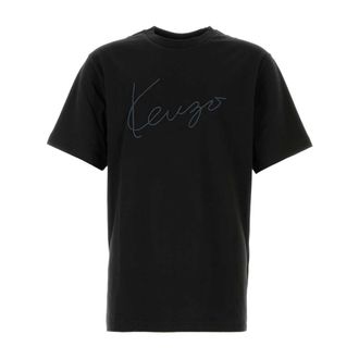 Kenzo Signature Classic T-Shirt - - Tops - Herren - Schwarzk - XL