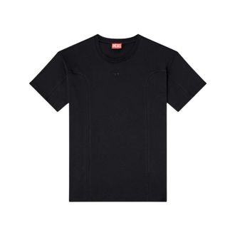 Diesel Bio-Baumwolle Logo T-shirt - - Tops - Herren - Schwarzk - S