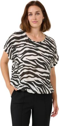 Kaffe Femme, Tops, Multicolore, Taille: 36 FR KAamber SL Printed Bluser