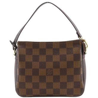 Louis Vuitton Pre-owned Trousse Kosmetiktasche Damier Canvas Pochette - - Pre-owned - Damen - Braun - ONE SIZE