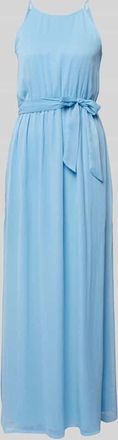 Vila Maxikleid mit Bindegürtel Modell FALIA