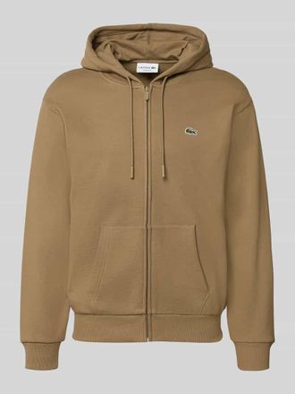 Lacoste Regular Fit Sweatjacke aus Baumwoll-Mix