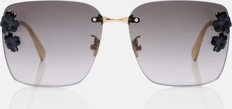Dior Eckige Sonnenbrille Dior Clover