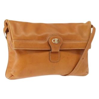 Celine Pre-owned Vintage Leder Crossbody Bag - - Pre-owned - Damen - Braun - ONE SIZE