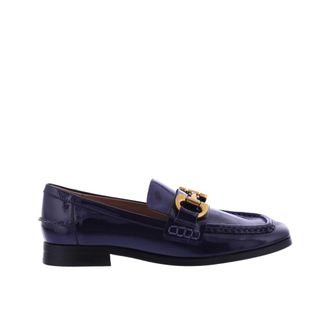 Bibi Lou Drew Naplack Loafer - - Shoes - Damen - Blau - 37 EU