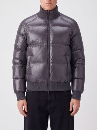 Moose Knuckles Bomber rembourr&eacute; Kings en nylon recycl&eacute; avec col roul&eacute;